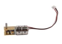 China High Torque Multiple Gear Ratio Double Stacked 15mm Stepper Motor With Worm Gearbox for sale