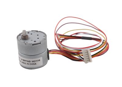 China 7.5 Degree Step Angle 25mm Permanent Magnet Stepper Motor With Gearbox for sale