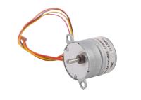 China Permanent Magnet 25mm 7.5 Angle Stepper Motor With Gearbox SM25-048S for sale