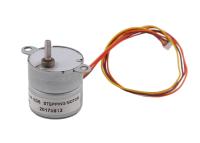 China Permanent Magnet 25mm 7.5 Angle Stepper Motor With Gearbox SM25-048S for sale
