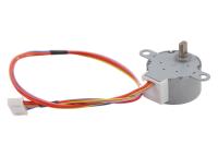 China 28BYJ48 Permanent Magnet PM Stepper Motor With 64:1 Ratio Gearbox for sale