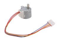China 24BYJ48 24mm PM Unipolar Gearbox Stepper Motor For Sale 11.25°/32 Step angle Gear ratio 32:1 for sale
