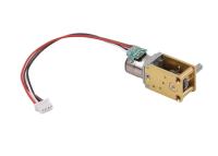 China 10-818G Optional Gear Ratio Precise Control Worm Gearbox 10mm Stepper Motor for sale