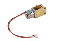 China 10-818G Optional Gear Ratio Precise Control Worm Gearbox 10mm Stepper Motor for sale