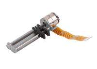 China VSM1069 Slider Stepper Motor 10mm M2 Lead Screw 26mm Stroke With POM Slider for sale