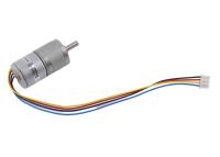 China Round Geared Stepper Motor 20mm Micro Geared Stepping Motor 2 Phase 4 Wire Mini Gear Stepper Motor With Gearbox for sale