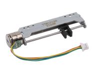 China VSM10198 Slider Stepper Motor Low Noise 39mm Stroke M2*0.4P Lead Screw 120 Grams Thrust for sale