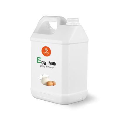 China Egg Milk Flavor Food Additive Water/Oil-Soluble Liquid Dairy Flavor for sale