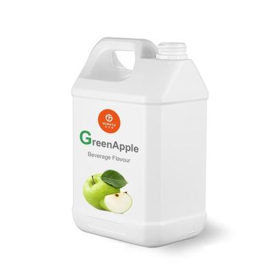 China Green Apple Flavor Beverage Use Liquid Fruit Flavour  For Drinks Gummy Sweet Sour Aroma for sale