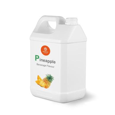 China Pineapple Flavor Beverage Use Liquid Fruit Flavour  For Drinks Gummy Sweet Sour vibrant Fresh Ananas comosus for sale