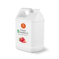 China Fresh Strawberry Flavor Beverage Additives Liquid Fruit Flavour  For Drinks Sour And Sweet for sale