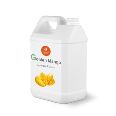China Golden Mango Flavor Beverage Use Liquid Fruit Flavour  For Drinks Gummy Sweet Fresh for sale