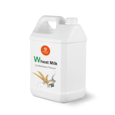 China Wheat Milk Flavor Liquid Flavour Food Additive Dairy Flavor Water / Oil-Soluble for sale