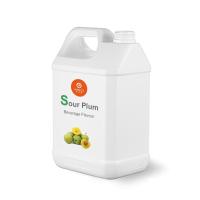 China Sour Plum Flavor Liquid  Fruit Flavour  For Beverage Soft Black Plum Juice Syrup Of Sour Plum for sale
