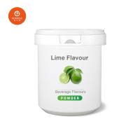 China Lime Flavor Powder Green Lemon Flavor Instant Drink 3 In 1 For Beverage for sale