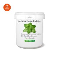 China Sedative Medicines Ingredient Lemon Balm Extract 2%-5%Rosmarinic Acid Melissa Extract for sale