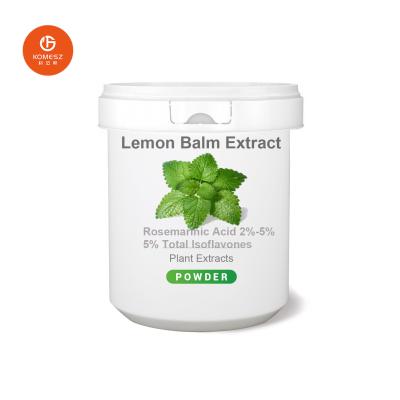 China Sedative Medicines Ingredient Lemon Balm Extract 2%-5%Rosmarinic Acid Melissa Extract for sale