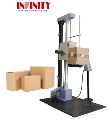 China AC380V ISTA Package Carton Side Drop Impact Test Machine For fully loaded package Free Fall Testing for sale