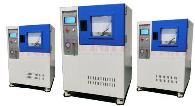 China IEC60529 IP5X IP6X Dust Climate Test Chamber 500×500×500mm AC220V/120V for Electronics Testing for sale