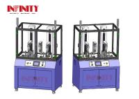 China Repeated Micro drop Test Machine Servo Motor Drives Upper Clamp for 6 Sides and 4 Corners for sale