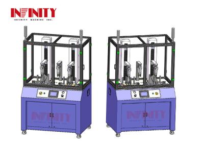 China Repeated Micro drop Test Machine Servo Motor Drives Upper Clamp for 6 Sides and 4 Corners for sale