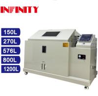 China INFINITY IE42 Series Salt Spray Test Chamber with 150L-1200L Capacity and Dual Water Supply for Corrosion Testing for sale