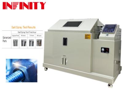 China 20-100%R.H Humidity Range Salt Spray Test Chamber With Temperature Uniformity Of ≦1.0C for sale