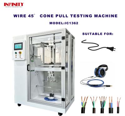 China INFINITY IC1362 Wire Pull Tester with 2 Test Stations and AC220V 3A Power for Cable Strength Testing for sale