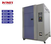 China Infinity IE31 Climate Thermal Shock Test Chamber -65℃ to +150℃ with 5-Minute Recovery & 30kg Capacity for sale