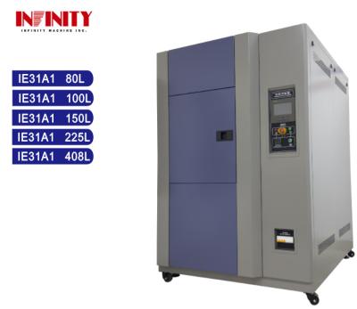 China Infinity IE31 Climate Thermal Shock Test Chamber -65℃ to +150℃ with 5-Minute Recovery & 30kg Capacity for sale
