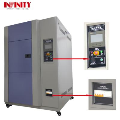 China Infinity IE31 Thermal Shock Test Chamber -65℃ to +150℃ Range with 5-Minute Temperature Recovery for Environmental Testing for sale