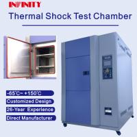 China Adjustable Height Specimen Holder Climate Thermal Shock Test Chamber IE31A1408L With Safety Protection Device for sale