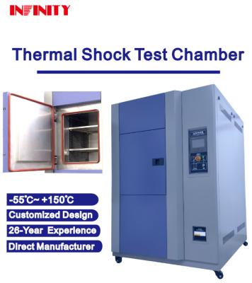 China INFINITY IE31A Programmable Thermal Shock Test Chamber -55℃ to +150℃ with 80L-408L Capacity for sale