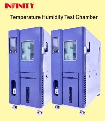 China Programmable Constant Temperature Humidity Test Chamber 20%R.H～98%R.H Humidity Control for sale