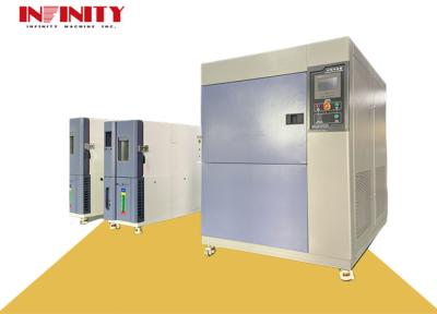 China Two Zones Programmable Alternating Thermal Shock Chamber -55C ～ 150C IE3180L for sale