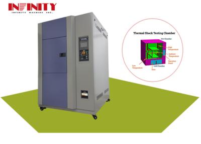 China High Durability Thermal Shock Test Chamber 65 Minutes Cooling Rate ±1C Fluctuation 5Minc Recovery Time for sale