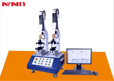 China IF5112 Dual-Station Connector Insertion & Extraction Force Tester with ±0.05mm Accuracy and 150mm Travel for sale