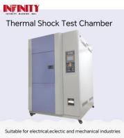 China Programmable Temperature Impact Test Chamber -55C ～ 150C 30kg Bearing Weight France Tecumseh Compressor for sale