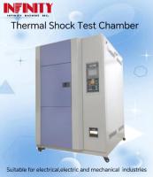 China Gas-liquid Bypass Mode Programmable Temperature Impact Test Chamber with Temperature Uniformity of ≦2.0C for sale