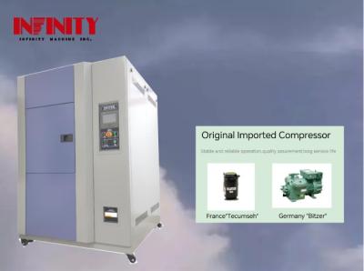 China 50Hz Hot and Cold Impact Test Chamber for Fast Cooling Internal Box Size 500x400x400mm for sale