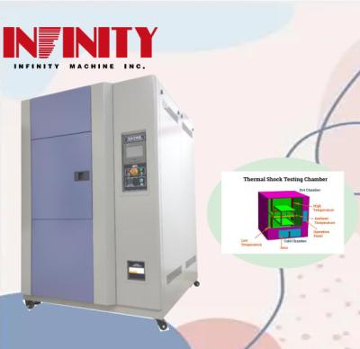 China Non-fluorine Environmental Protection High and Low Temperature Impact Test Chamber for sale