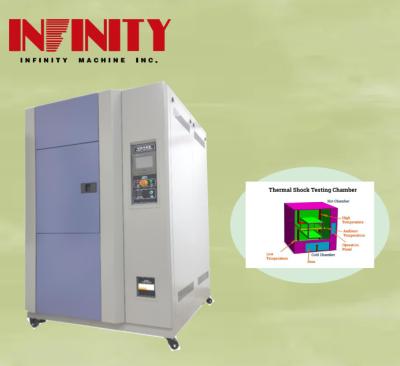 China 1480×1450 ×1950 High and Low Temperature Impact Test Chamber with Cooling Rate Down From RT To-55C for sale
