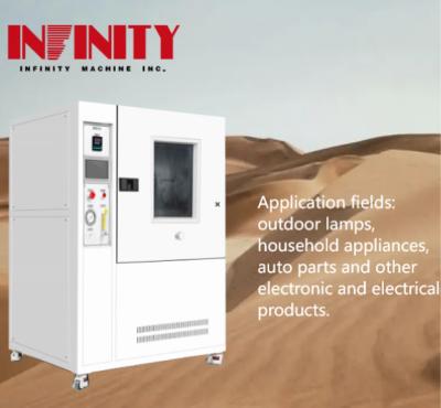 China Total Test Time 0-9999999 Min Sand Dust Test Chamber With Adjustable Vibration Time for sale