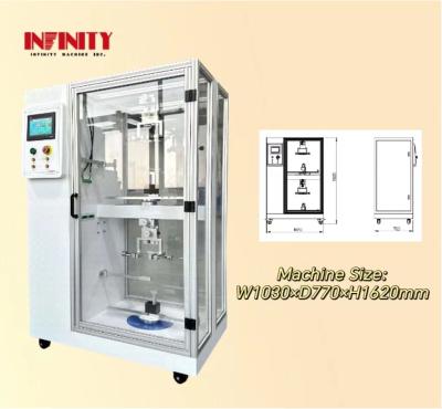 China 2Slots Test Station Wire Pull Tester For Earphone Wire 155kg Machine Weight for sale