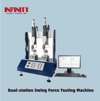 China 105 Kg Dual-station Swing Force Testing Machine With 0.001mm Displacement Decomposition Degree for sale
