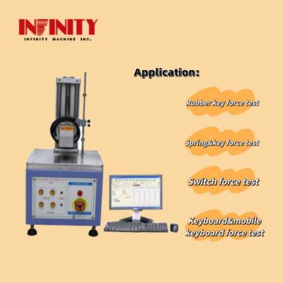 China Servo Control Keyboard Button Tester for Pressing and Rebounding Force Test for sale