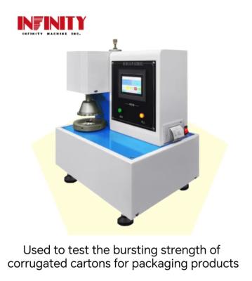 China Stable And Durable Fully Automatic Burst Strength Testing Machine With Color Touch Screen Control for sale