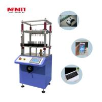 China High-speed Button Testing Machine For Press Head Diameter 6mm Shaw Hardness 65 And 10mm Trip for sale