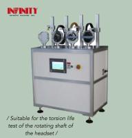 China IZ1011 Headphone Torsion Life Testing Machine - 850×360×1200mm Unit with 5-360° Adjustable Angle for Headset Durability Testing for sale
