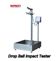 China 400 X 450 X 2200mm Drop Ball Impact Tester for Acrylic Ball Weight 150g Endurance Test for sale